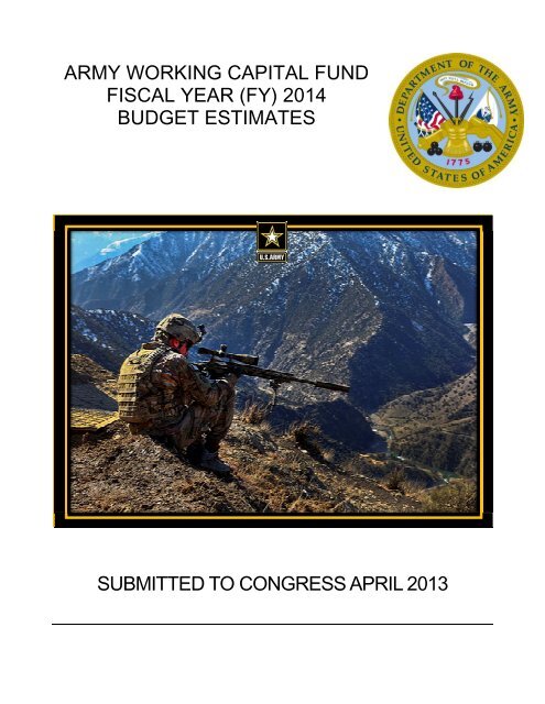 Army Working Capital Fund (AWCF) - Army Financial Management ...