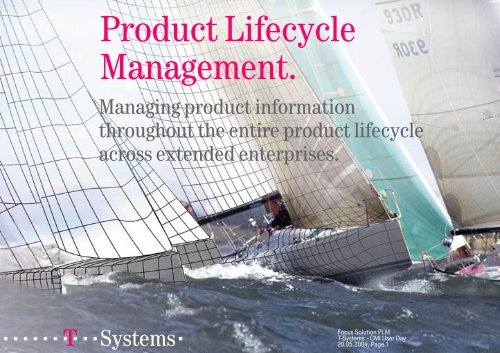 T-Systems PLM Solutions - CATIA Teamcenter Interface - CMI.