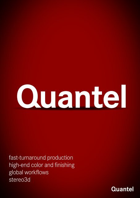 View/Download - Quantel