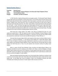Kira Ganter DISEC Position Paper 2.28.12 - Montessori Model ...