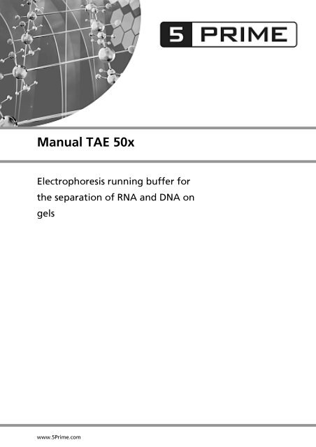 Manual TAE 50x - 5 Prime