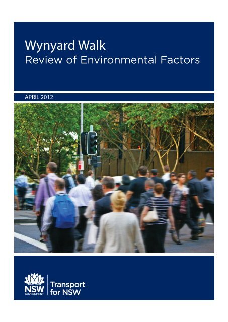 Wynyard Walk REF - Part 1 - Transport for NSW - NSW Government