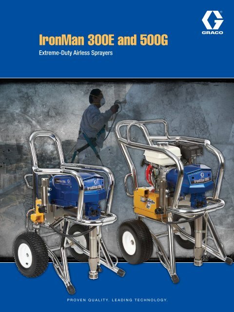 IronMan 300E and 500G - Graco Inc.