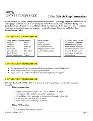 1 Day Colonoscopy Prep - Golytely - UNM Hospitals