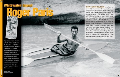 Roger Paris profile - Funhog Press