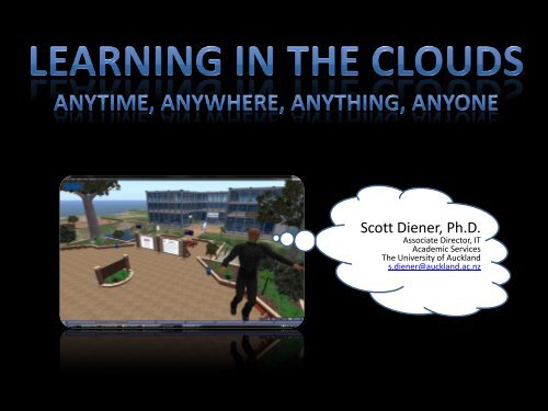 Scott Diener, Ph.D. - The University of Auckland