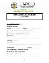 Subsistence & Travelling Claim Form - Department of Public Works