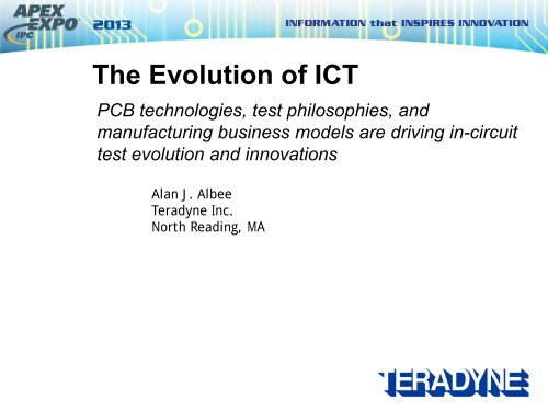 The Evolution of ICT - Teradyne