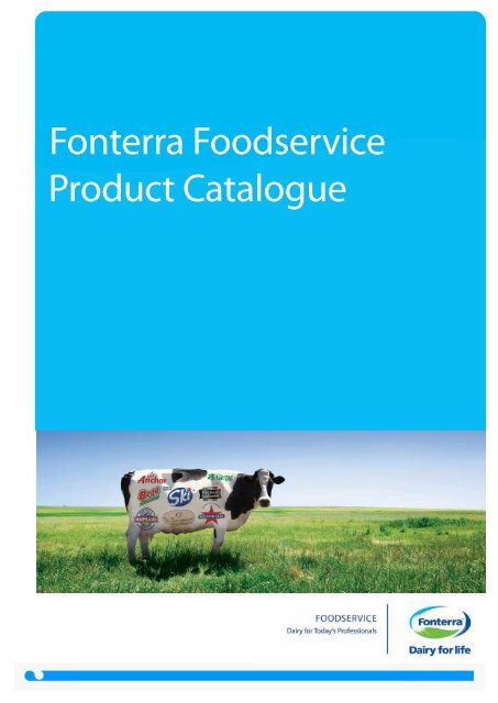 Fonterra Foodservice Product Catalogue - Fonterra Foodservices