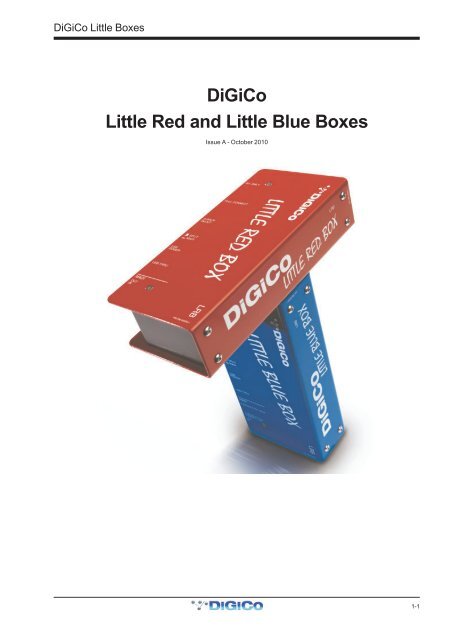Little Boxes - DiGiCo
