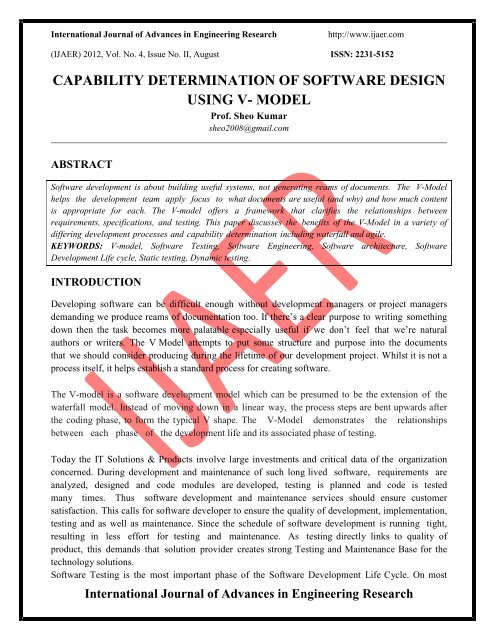 Ieee Standards For Software Testing