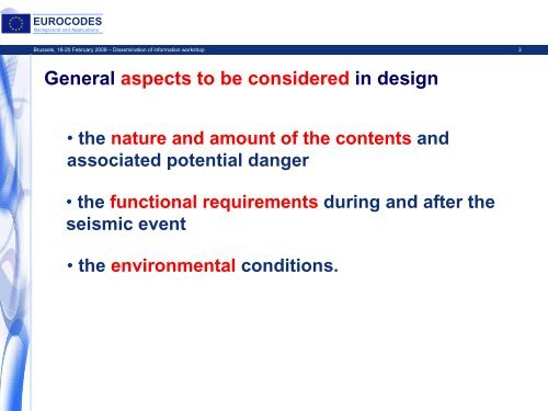 EUROCODES Background
