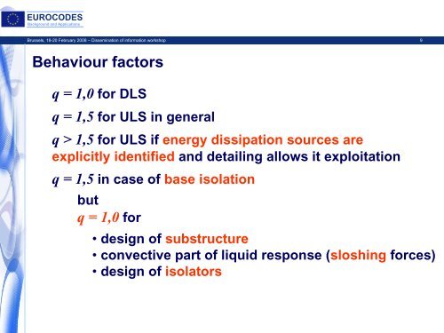 EUROCODES Background