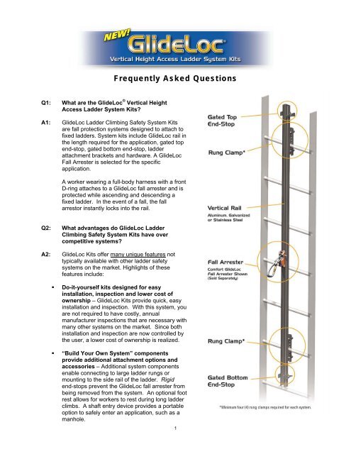 GlideLoc Kits FAQ - Miller Fall Protection