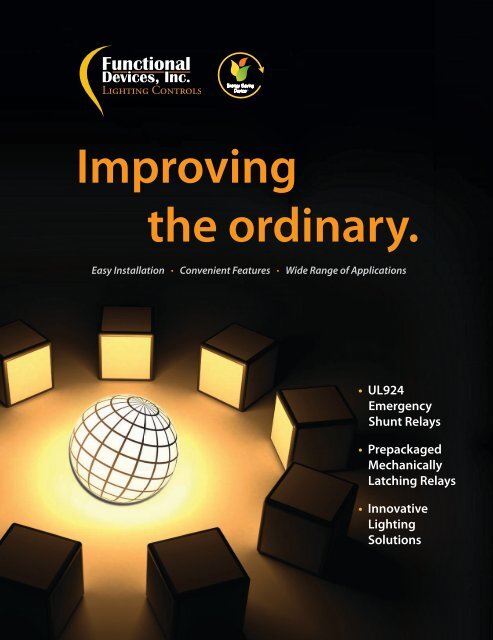 Download the 2013 Lighting Controls Catalog - Functional Devices ...