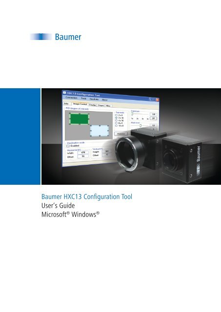 UsersGuide_HXC13_ConfigTool_v10e_1101.. - Site ftp Elvitec