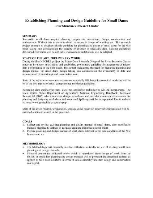Flood and Catchment Management - Nbcbn.com