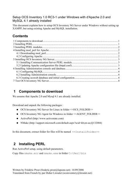 Download - OCS Inventory NG