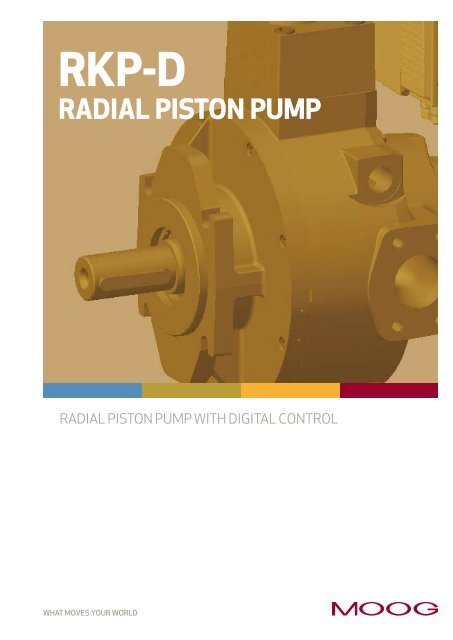 RKP-D RaDial Piston PumP - Radialkolbenpumpe