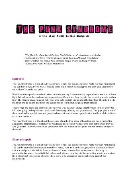 What Is A One Paragraph Synopsis - Infoupdate.org