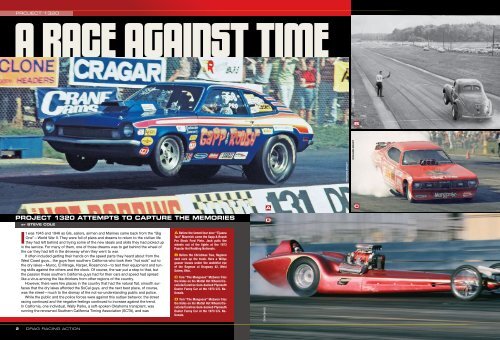 Drag Racing Action - Write Words