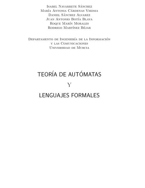 Teoria autómatas y lenguajes formales - Univ Murcia.pdf