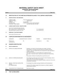 3M MATERIAL SAFETY DATA S