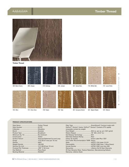 Timber Thread - Mohawk Group