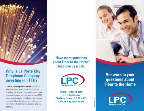 FTTH Brochure - the La Porte City Telephone Company