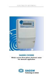 Sagem : CX1000 (pdf) - Euridis.org