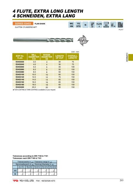 4 FLUTE, EXTRA LONG LENGTH 4 SCHNEIDEN, EXTRA LANG