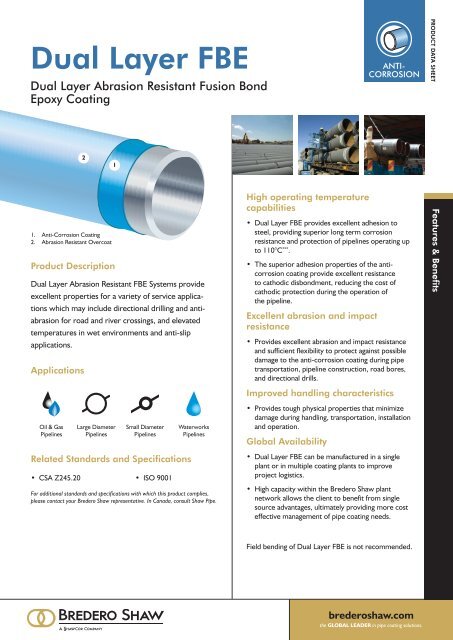 Dual Layer FBE - Bredero Shaw