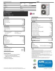 TRACE™ 700 Building Energy Modeling Guide for ... - LG-VRF.com