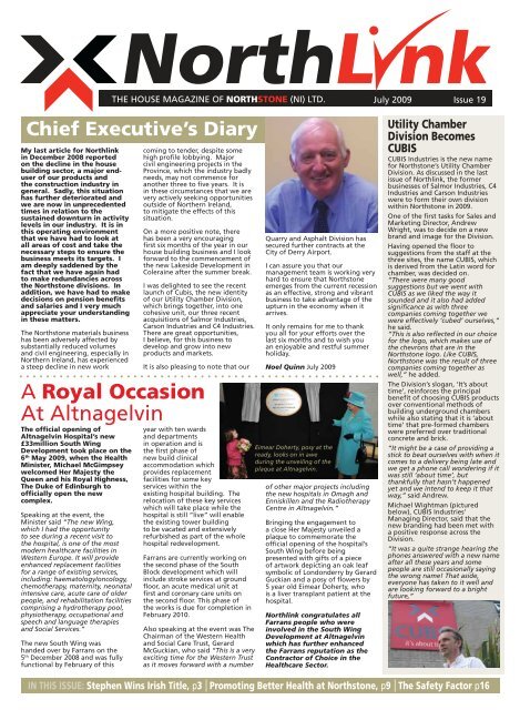 A Royal Occasion At Altnagelvin - Northstone (NI)