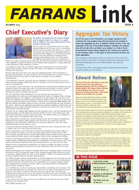 FarransLink 8, Dec 03 - Northstone (NI)