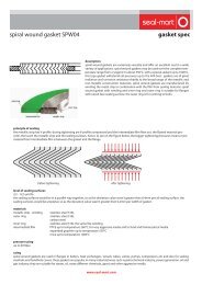 Torque Chart Spiral Wound Gaskets