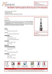 URC-1 Single Armoured Submarine Cable - Nexans