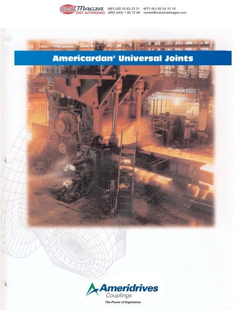 High-Capacity Industrial Universal Joints (774-ADV)