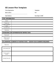 UbD Lesson Plan Template