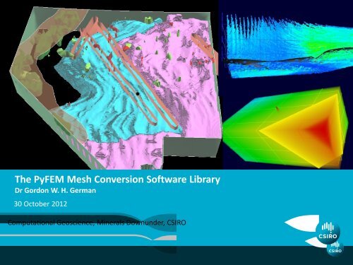 The PyFEM Mesh Conversion Software Library