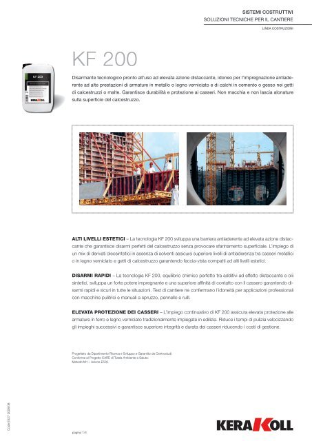 kf 200 - Kerakoll - Kerakoll S.p.A.
