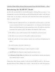 Macroeconomics 2: Introducing the IS-MP-PC Model - Karl Whelan