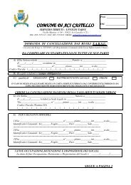 MODULO - Cancellazione CRIF