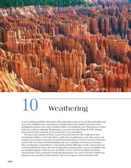 10 Weathering - Earth's Dynamic Systems