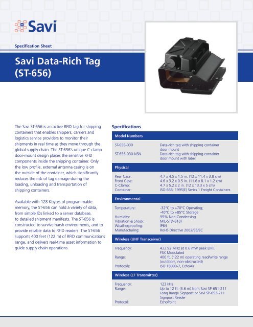 Hardware_Spec_Sheet_.. - Savi