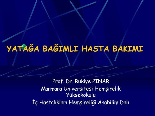 yataga_bagimli_hasta_bakimi