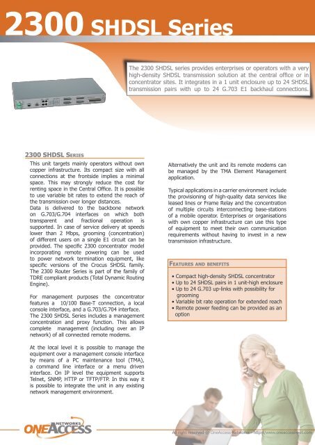 2300 SHDSL Series - comtec
