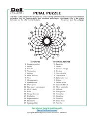 SYLLACROSTIC - PennyDellPuzzles