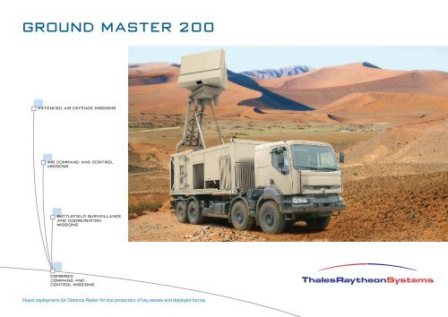GROUND MASTER 200 - ThalesRaytheonSystems
