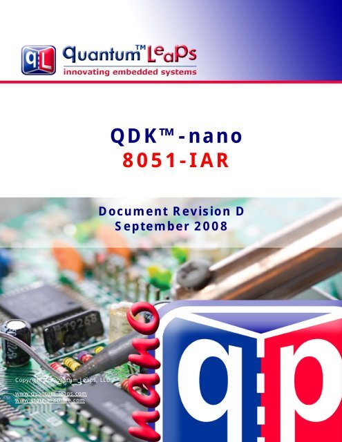 QDK-nano 8051-IAR - Quantum Leaps